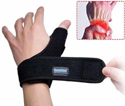 Sumifun Thumb Splint Wrist Brace Plus Finger Thumb Spica Wrist Brace ...