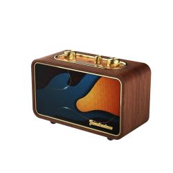 Retro Bluetooth Speaker Portable Vintage Bluetooth Speakers With Radio ...