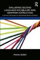 Deals on Evaluating Second Language Vocabulary And Grammar Instruction ...