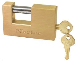 Deals on Master Locks Padlock 76MM Insurance Brass 20-5349 Master ...