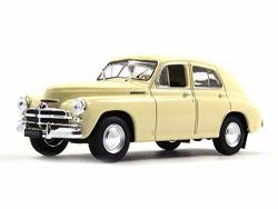 GAZ-M20 Pobeda 1:43 Scale Yellow Color De Agostini Ussr Soviet ...