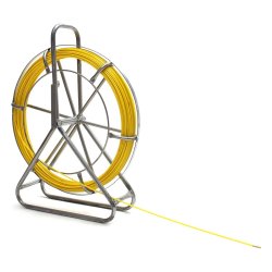 FIBER GLASS 6MM Wire Cable Snake Running Rod Duct Rodder Pull ...