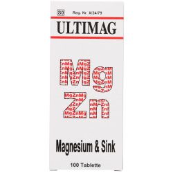 Ultimag Magnesium & Zinc 100 Tablets | Reviews Online | PriceCheck