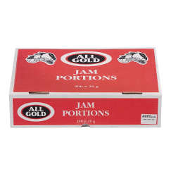 Deals on All Gold Jam Portions Strawberry 200 X 15g | Compare Prices ...