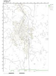 Zip Code Wall Map Of Calhoun Ga Zip Code Map Laminated | Reviews Online ...