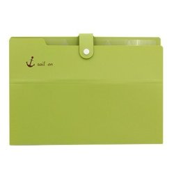 Deals on Shuter Expanding File Folder With 5-POCKETS A4 Size Green ...