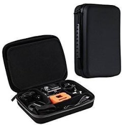 Navitech Black Shock Proof Hard Storage Case Cover Forthe Goxtreme ...