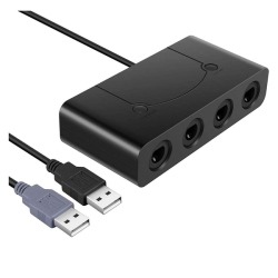 Gamecube Controllers Adapter For Wii U PC USB And Switch HY-6214 Prices ...