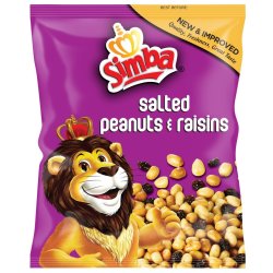 Deals on Simba - Peanuts & Raisins Salted 60G | Compare Prices & Shop ...