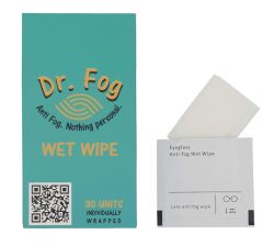 Dr Fog Anti-fog Disposable Wet Wipes | Reviews Online | PriceCheck