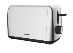 Breville Outline Polished Stainless Steel 2 Slice Silver Toaster ...
