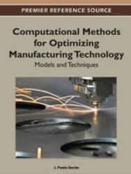 Deals on Computational Methods For Optimizing Manufacturing Technology | Compare Prices & Shop ...