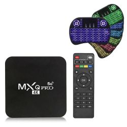 Mxq Pro 1080P Tv Box Media Player Android Kodi With Wireless Keyboard ...