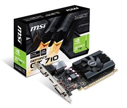 MSI Gaming Geforce GT 710 1GB GDDR5 32-BIT Directx 12 Low Profile ...