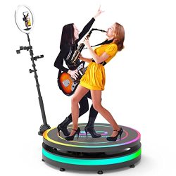 Deals on 360 Photo Booth Machine For Parties Automatic Rotating ...