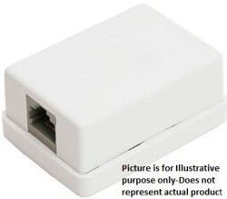 Netix RJ45 Single Surface Mount Box | Reviews Online | PriceCheck