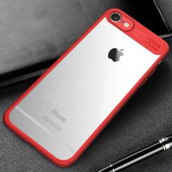 Transparent Full Protective Case For Apple Iphone - Red For Iphone 7 ...
