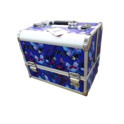 Large Blue Professional Aluminium Make-up Cosmetic Case Prices | Shop ...