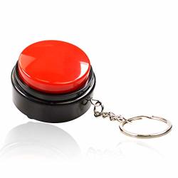Deals on Neutral Record Talking Button Sound Button Voice Recording Button Small Easy Button Red ...