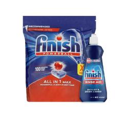 Deals on Finish ALL-IN-1 Max Auto Dishwasher Tablets - 100'S Pack ...