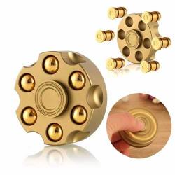 Fidget Spinning Revolver Design Spinner Fingertip Gyro Detachable ...