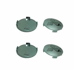 Feilidaparts Wheel Center Caps Chrome Silver 81MM 4PCS Set For ...